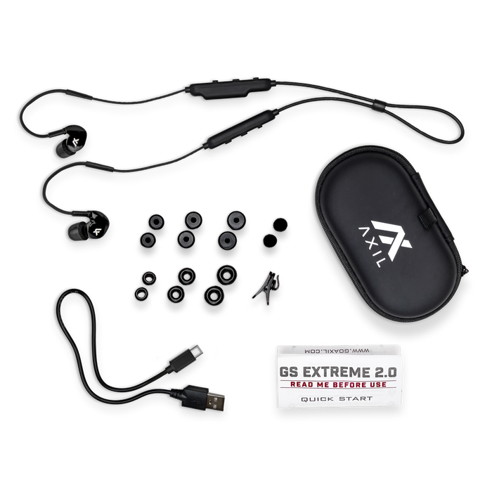 GS Extreme 2.0 Earbuds for Shooting – AXIL